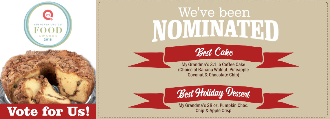 Coffee Cake Buy My Grandma's of New England